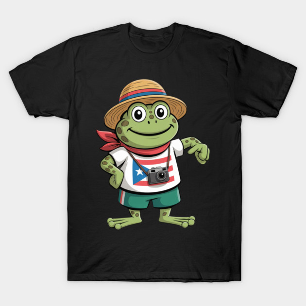Frog Puerto Rico Taino Puerto Rican Flag Boricua - Frog Puerto Rico ...
