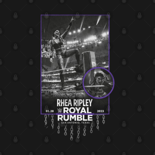 Rhea Ripley Royal Rumble 2023 - Rhea Ripley - T-Shirt | TeePublic