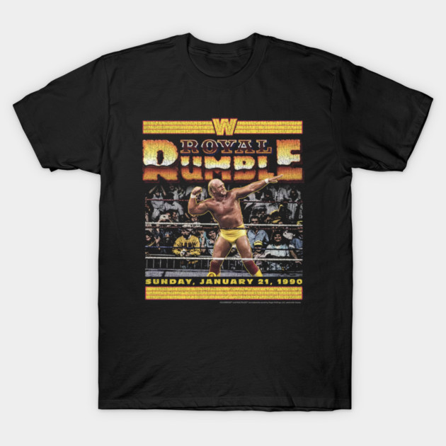 Hulk Hogan Royal Rumble 1990 - Hulk Hogan - T-Shirt | TeePublic