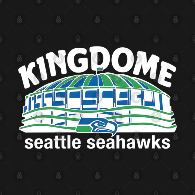Kingdome Seattle Seahawks NFL Football Fan - Seattle Seahawks - T-Shirt ...