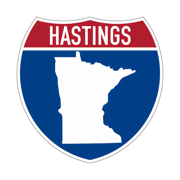 Hastings Minnesota - MN Road Trip Interstate Highway Sign Vacation ...