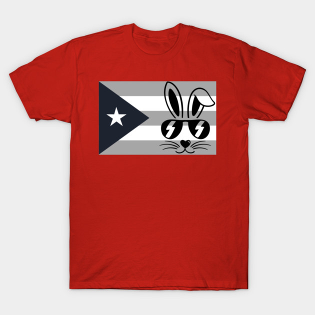 Puerto Rican Bunny 5 - Puerto Rico - T-Shirt | TeePublic