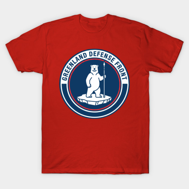 Greenland Defense Front - Greenland - T-Shirt | TeePublic