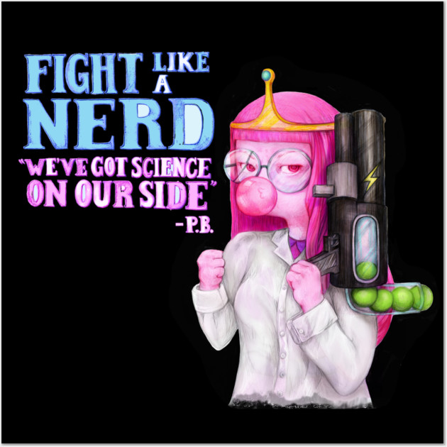 princess bubblegum doing science