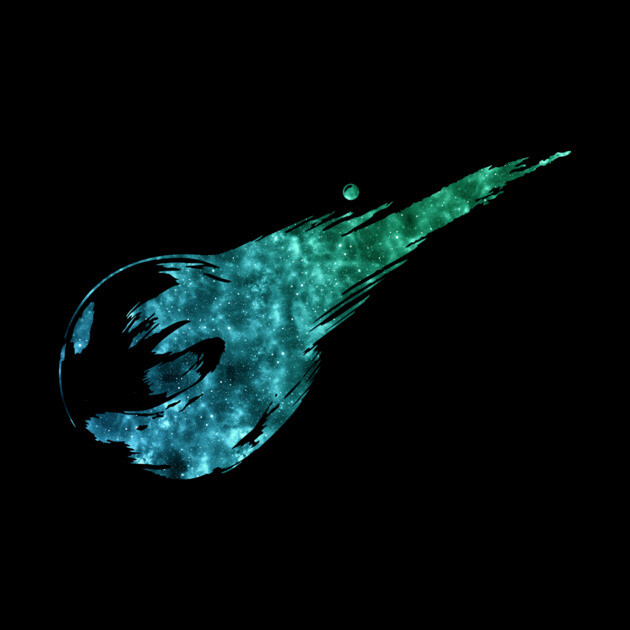 Final Fantasy 7 - Meteor Logo (Galaxy Design) - Final Fantasy 7 Remake ...