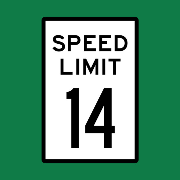speed limit 14