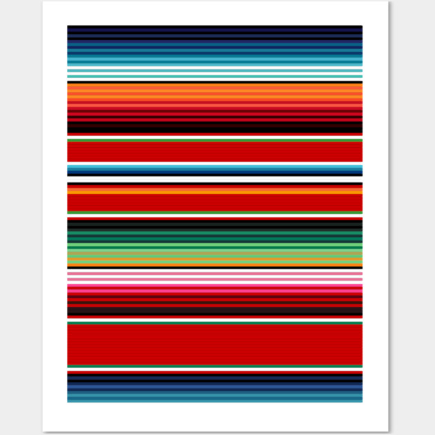 poncho mexican pattern