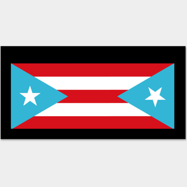 coloring puerto rican flag