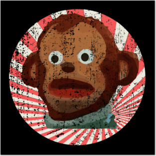 shocked monkey puppet