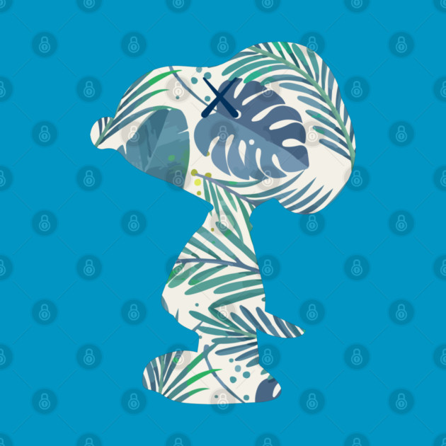 snoopy forest pattern - Snoopy - T-Shirt | TeePublic