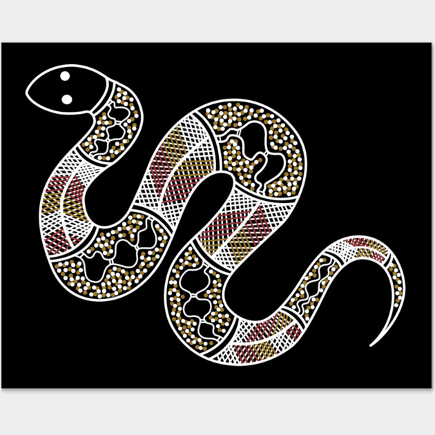 aboriginal snake drawing