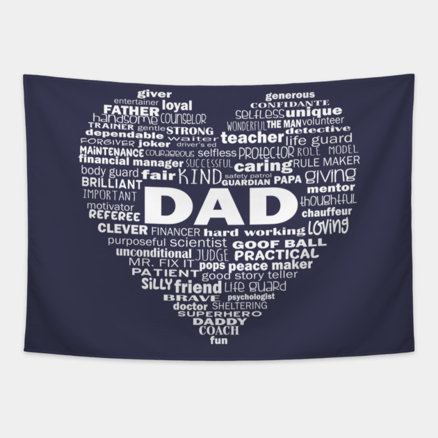 daddy word cloud